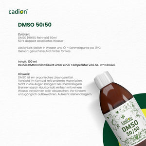 keine %– Markiert mit „DMSO“ – Cadion
