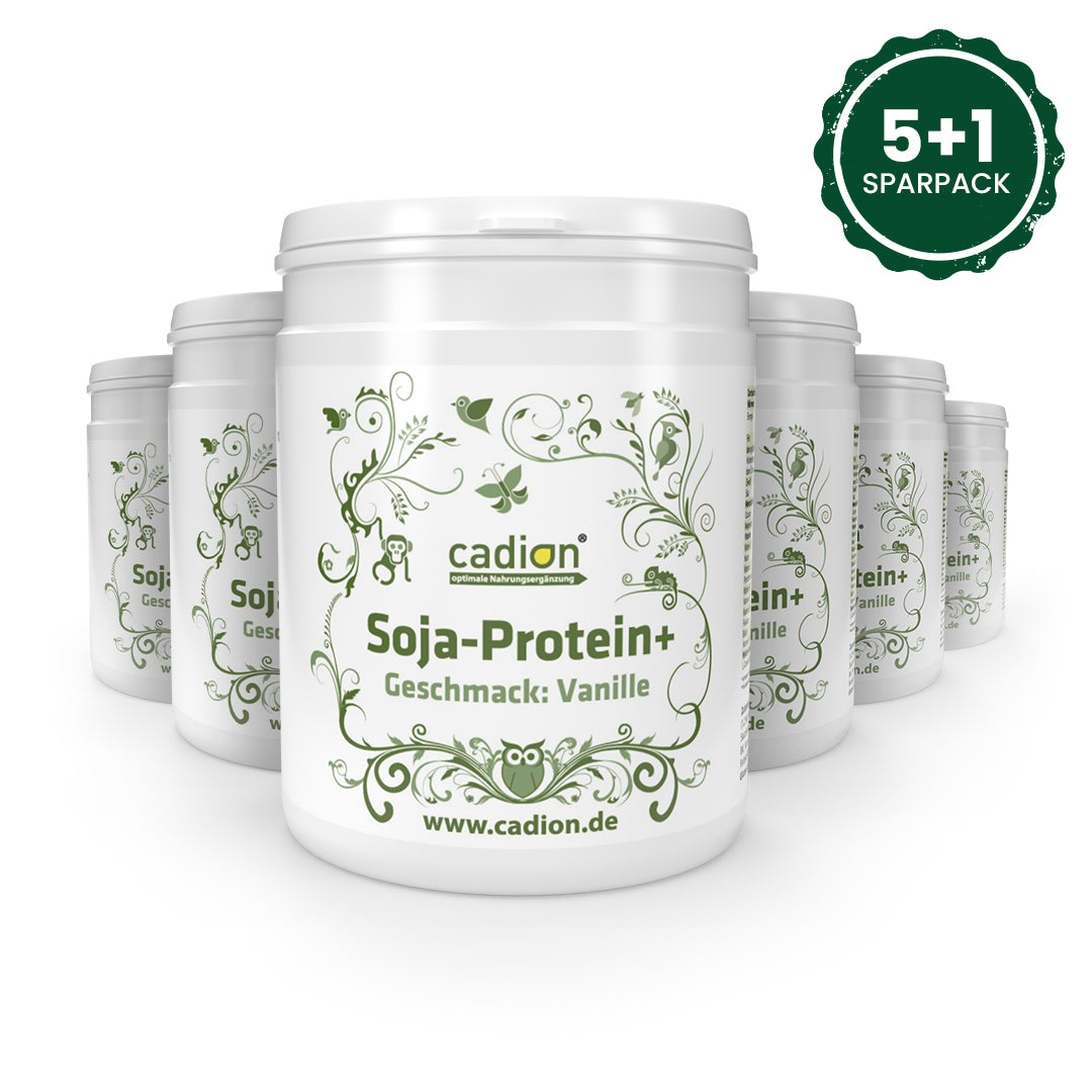 Soja-Protein+ (750g) 5+1 Sparpack – Cadion