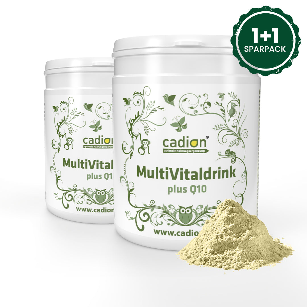 MultiVitaldrink plus Q10 1+1 Sparpack – Cadion